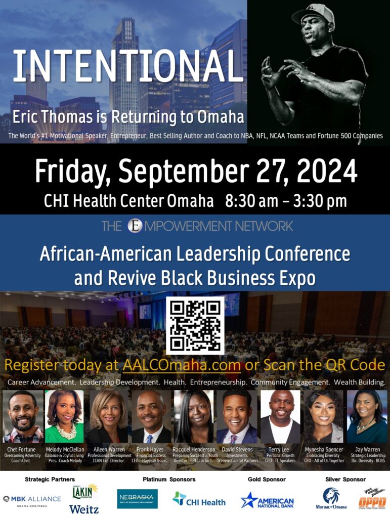 ET Eric Thomas returning to Omaha for Sept. 27th African-American ...